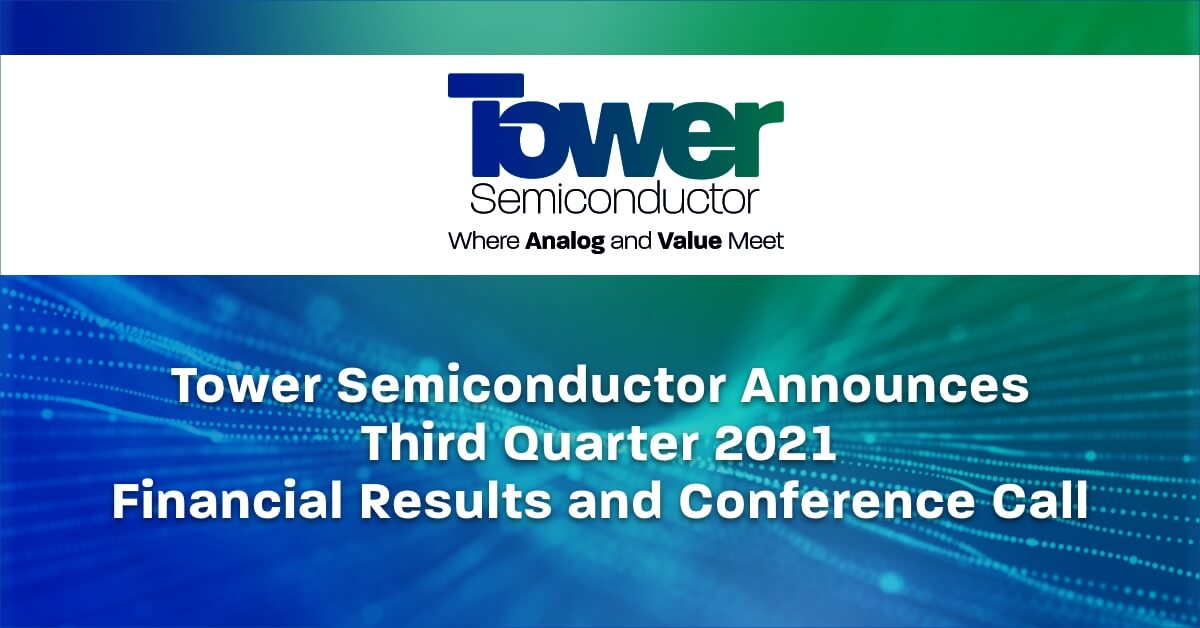 Press Releases 2021 - Tower Semiconductor